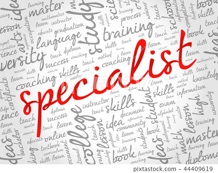 SPECIALIST word cloud collage - Stock Illustration [44409619] - PIXTA