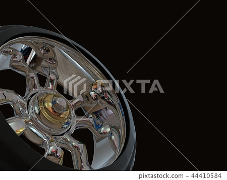 Car wheel 3D rendering - Stock Illustration [44410584] - PIXTA