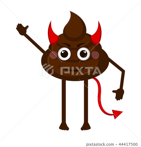 Devil poop emoji - Stock Illustration [44417500] - PIXTA