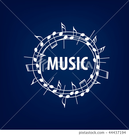 Vector sign music. Illustration of musical notes.. - Stock Illustration ...