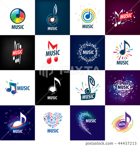 Vector sign music. Illustration of musical notes.. - Stock Illustration ...