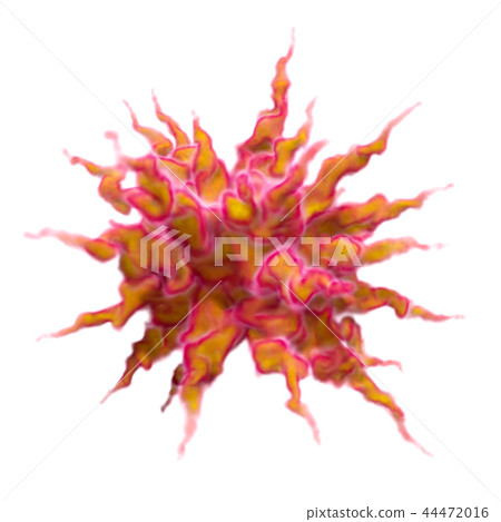 Abstract Colorful Smoky Explosion - Stock Illustration [44472016] - PIXTA