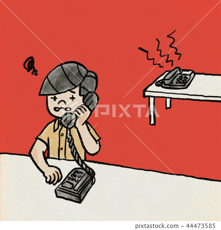 The phone is ringing - Stock Illustration [44473585] - PIXTA