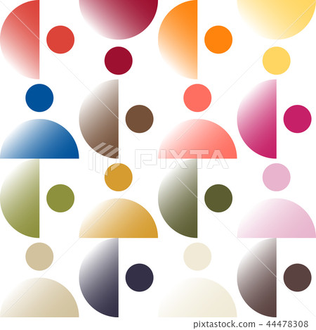 seamless pattern by gradient trendy color patches - Stock Illustration ...