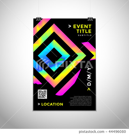 abstract vector background poster design . - Stock Illustration ...