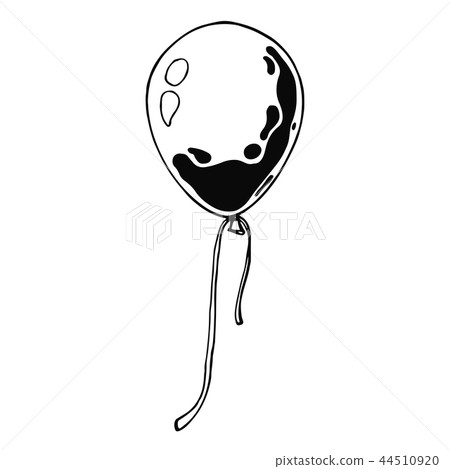 Sketch balloon. Hand drawn - Stock Illustration [44510920] - PIXTA