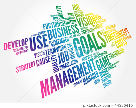 GOALS word cloud collage - Stock Illustration [44530410] - PIXTA