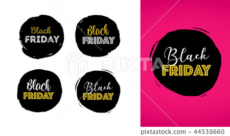 Black Friday, Christmas sale banner, poster... - Stock Illustration ...