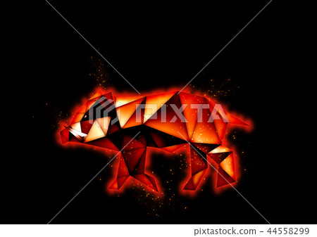 Abstract boar - Stock Illustration [44558299] - PIXTA