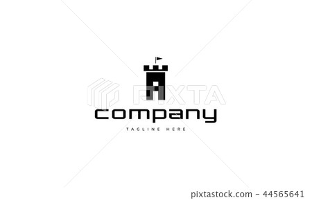 A I Guard Tower vector logo image - Stock Illustration [44565641] - PIXTA