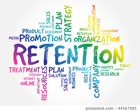 RETENTION word cloud collage - Stock Illustration [44567995] - PIXTA