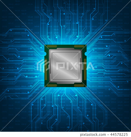 CPU essential part of the computer. - Stock Illustration [44578225] - PIXTA