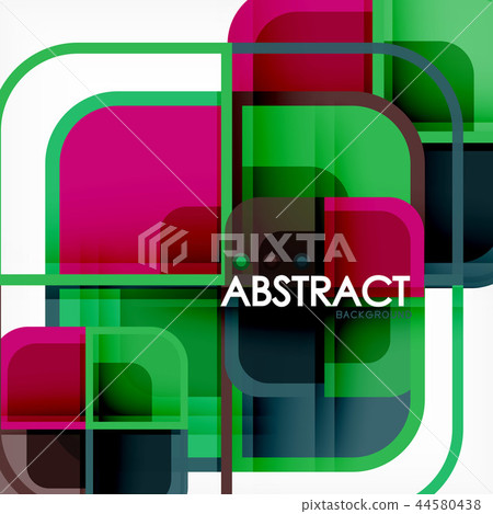 Abstract background, square shapes geometric... - Stock Illustration ...