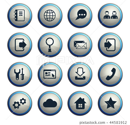 web tools icon set - Stock Illustration [44581912] - PIXTA