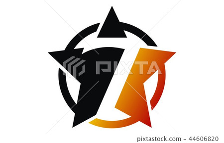 Seven Star Logo Design Template Vector - Stock Illustration [44606820 ...