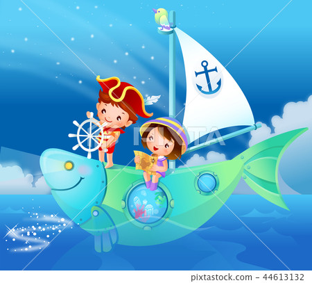 Children, life, illustration - Stock Illustration [44613132] - PIXTA