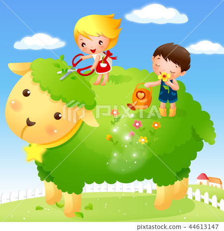 Children, life, illustration - Stock Illustration [44613147] - PIXTA