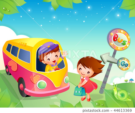 Children, life, illustration - Stock Illustration [44613369] - PIXTA