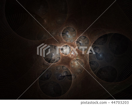 Intricate abstract woven disc design illustration - Stock Illustration ...