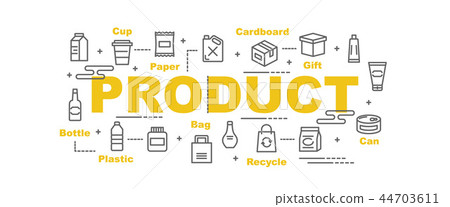 product vector banner - Stock Illustration [44703611] - PIXTA