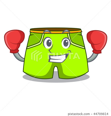 Boxing character style short pant for hangout - Stock Illustration ...