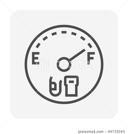 gas gauge icon - Stock Illustration [44719343] - PIXTA