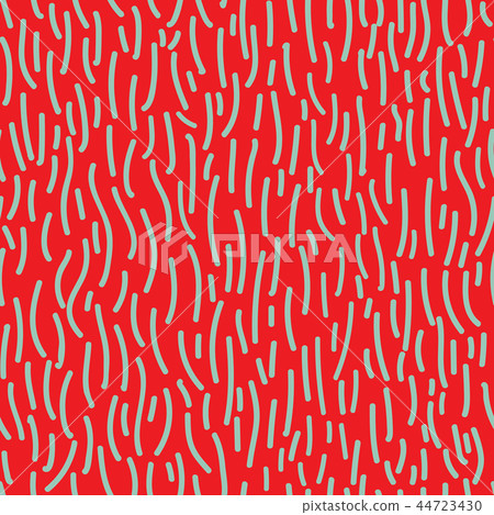 Vector textured lines seamless pattern on red back - Stock Illustration ...
