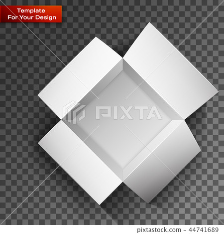 Opened White Box - Stock Illustration [44741689] - PIXTA