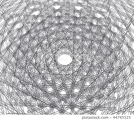 Geometric arrangement objects - Stock Illustration [44745525] - PIXTA