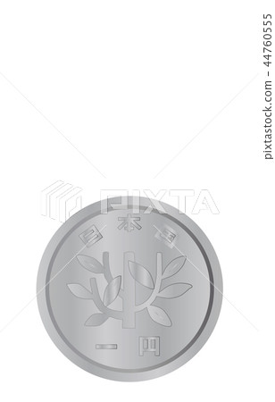Japanese Yen One Yen Coin Table - Stock Illustration [44760555] - PIXTA