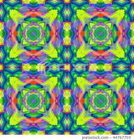 vibrant futuristic abstract geometric pattern. - Stock Illustration ...