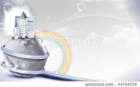 Digital, tech, illustration - Stock Illustration [44784339] - PIXTA