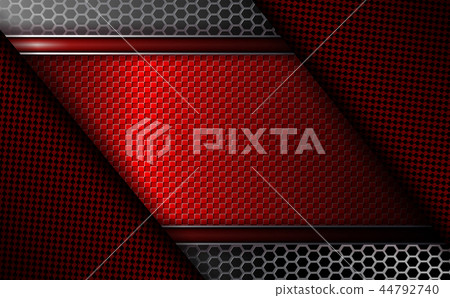 Abstract geometric red background with... - Stock Illustration ...