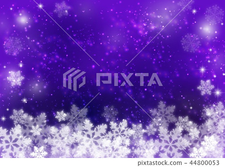 Snow pattern purple - Stock Illustration [44800053] - PIXTA