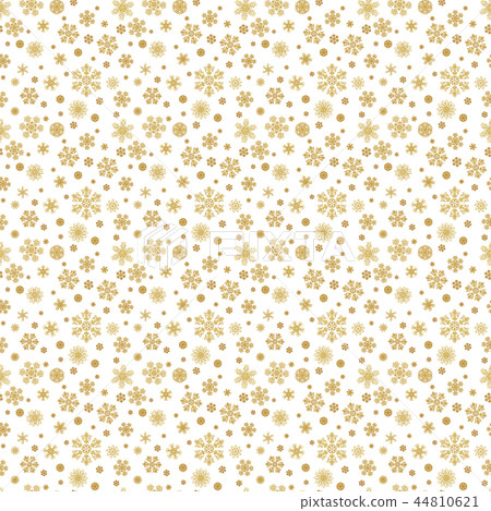 Winter seamless pattern print with snowflakes - Stock Illustration ...