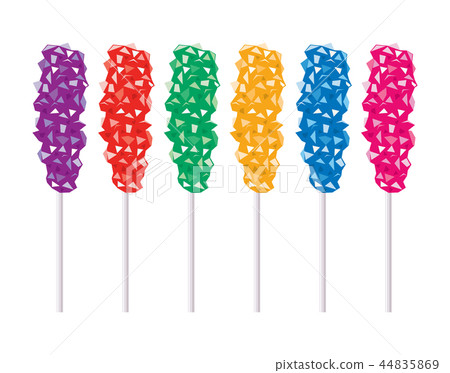 vector rock candy set - Stock Illustration [44835869] - PIXTA