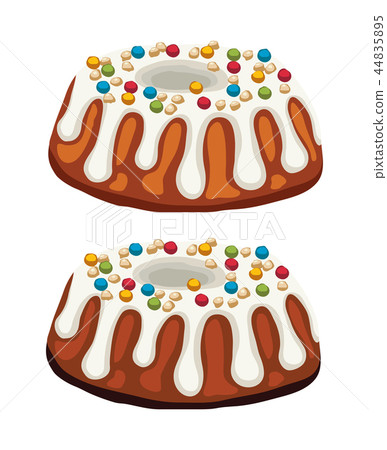 vector homemade cakes - Stock Illustration [44835895] - PIXTA