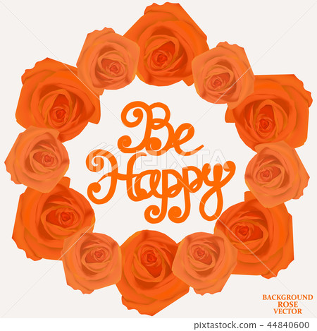 Be happy background. Vector - Stock Illustration [44840600] - PIXTA