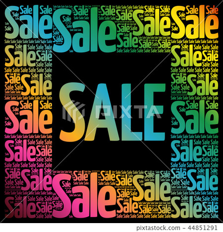SALE word cloud collage - Stock Illustration [44851291] - PIXTA