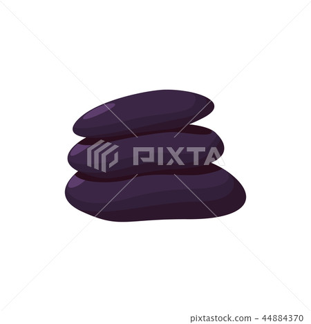 Zen basalt stones cartoon icon - Stock Illustration [44884370] - PIXTA