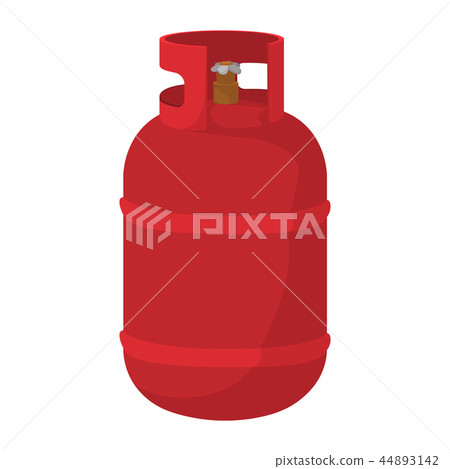 Red gas bottle cartoon icon - Stock Illustration [44893142] - PIXTA