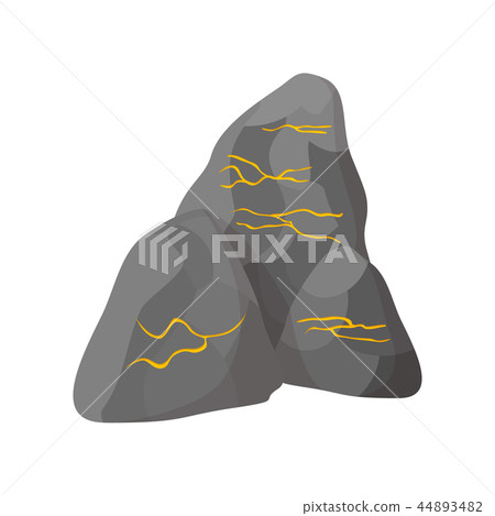 Gold ore cartoon icon-插圖素材 [44893482] - PIXTA圖庫