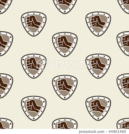 Seamless Texture Pattern Fighting Combat Fighters - Stock Illustration ...