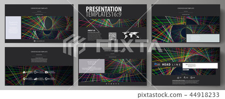 Business templates in HD format for... - Stock Illustration [44918233 ...