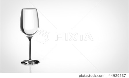 Wine glass left - Stock Illustration [44929387] - PIXTA