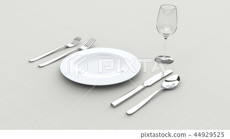 Table setting angle - Stock Illustration [44929525] - PIXTA