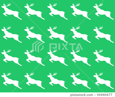 Reindeer green - Stock Illustration [44940477] - PIXTA