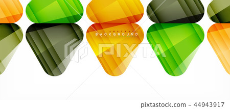 Geometric abstract background, triangles - Stock Illustration [44943917 ...