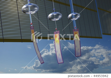 Wind bell (computer graphic) - Stock Illustration [44953942] - PIXTA
