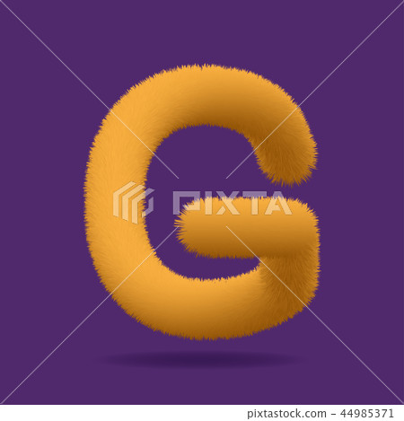 Uppercase Letter G Alphabet Made Of Fur Texture Stock Illustration uppercase-letter-g-alphabet-made-of-fur-texture-stock-illustration